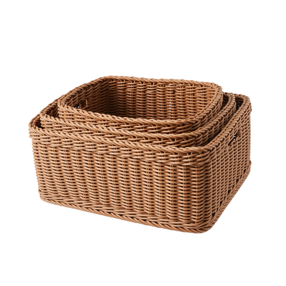 Ren Natural Rectangular Baskets | Adairs