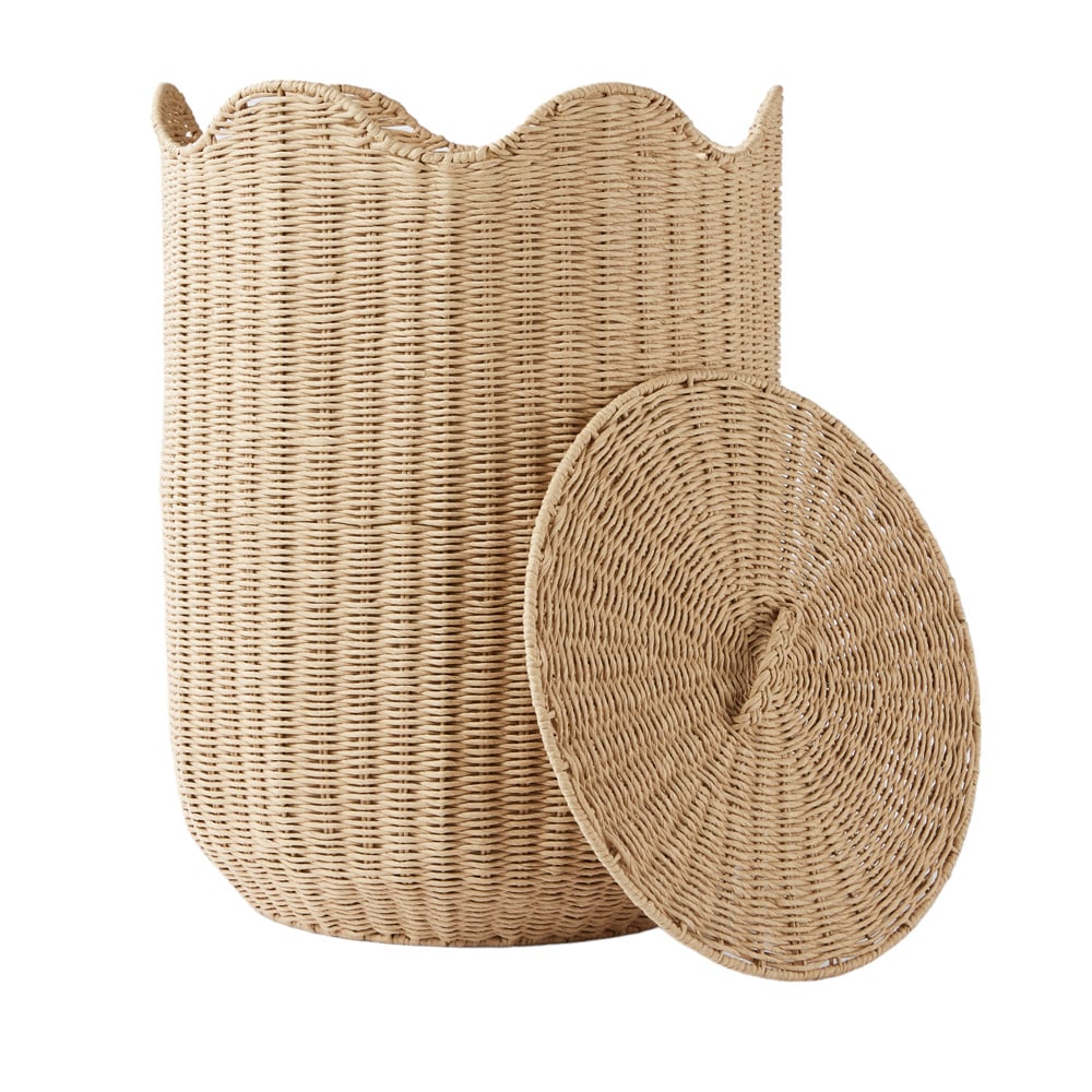 Macey Natural Laundry Storage Basket | Adairs