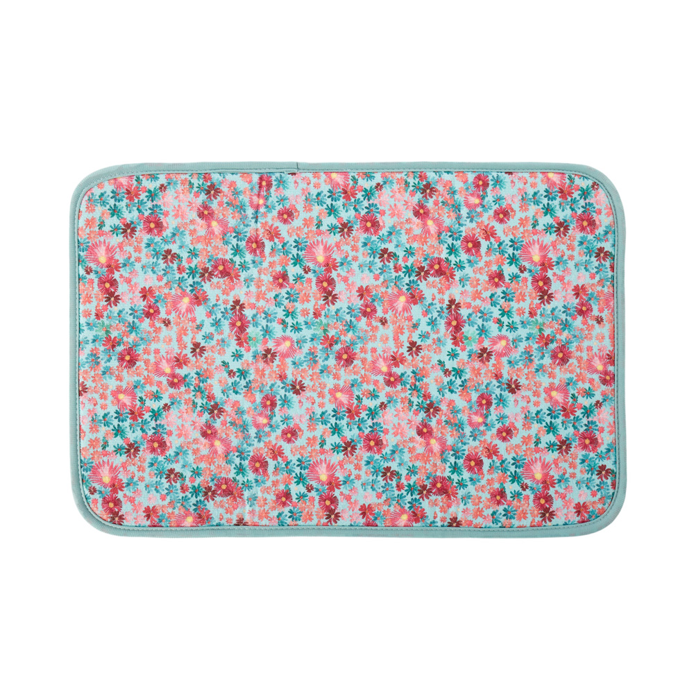 Harper Berry Floral Reversible Drying Mat | Adairs