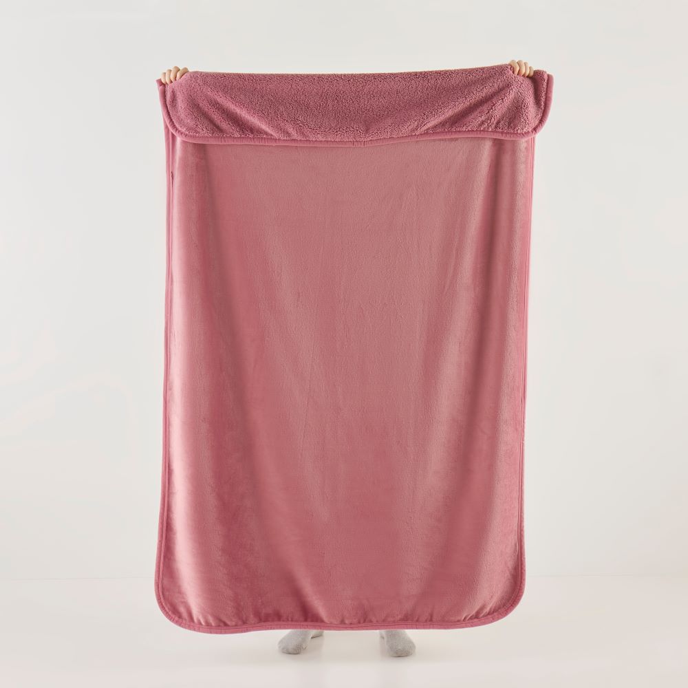 Sherpa Heather Throw | Adairs