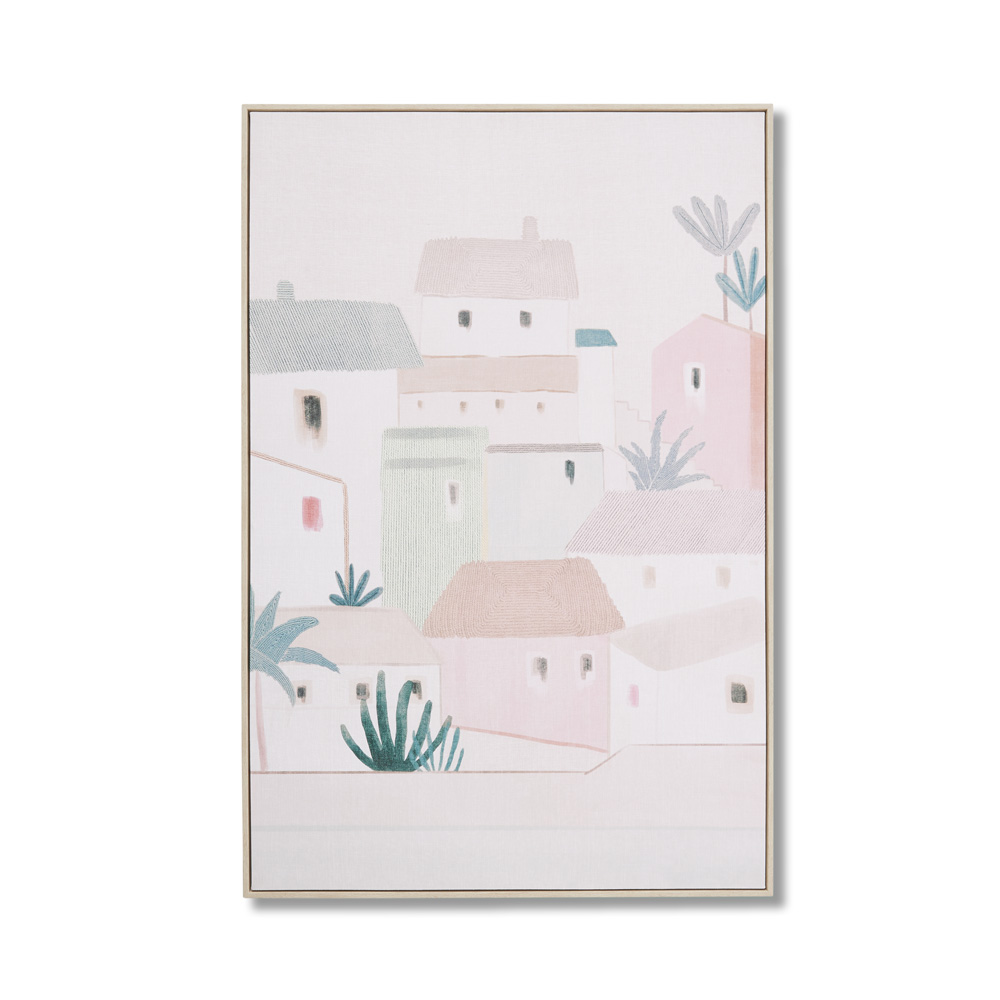 Hillside Village Homestead Wall Art | Adairs
