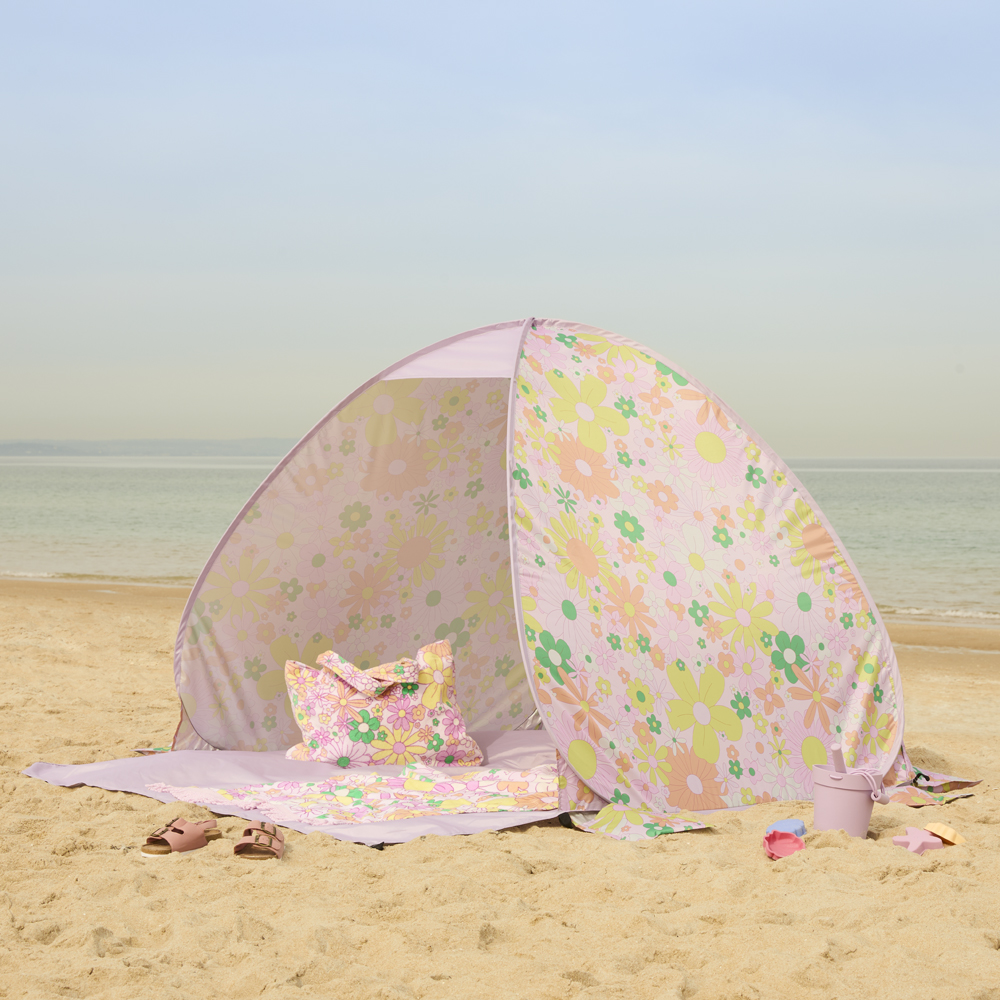 Adairs Kids Floral Beach Pop Up Tent Adairs