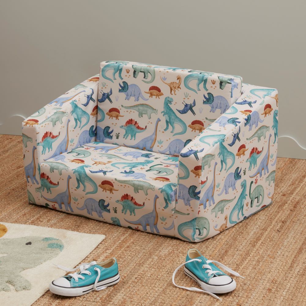Adairs Kids - Dino Explore Flip Out Sofa | Adairs