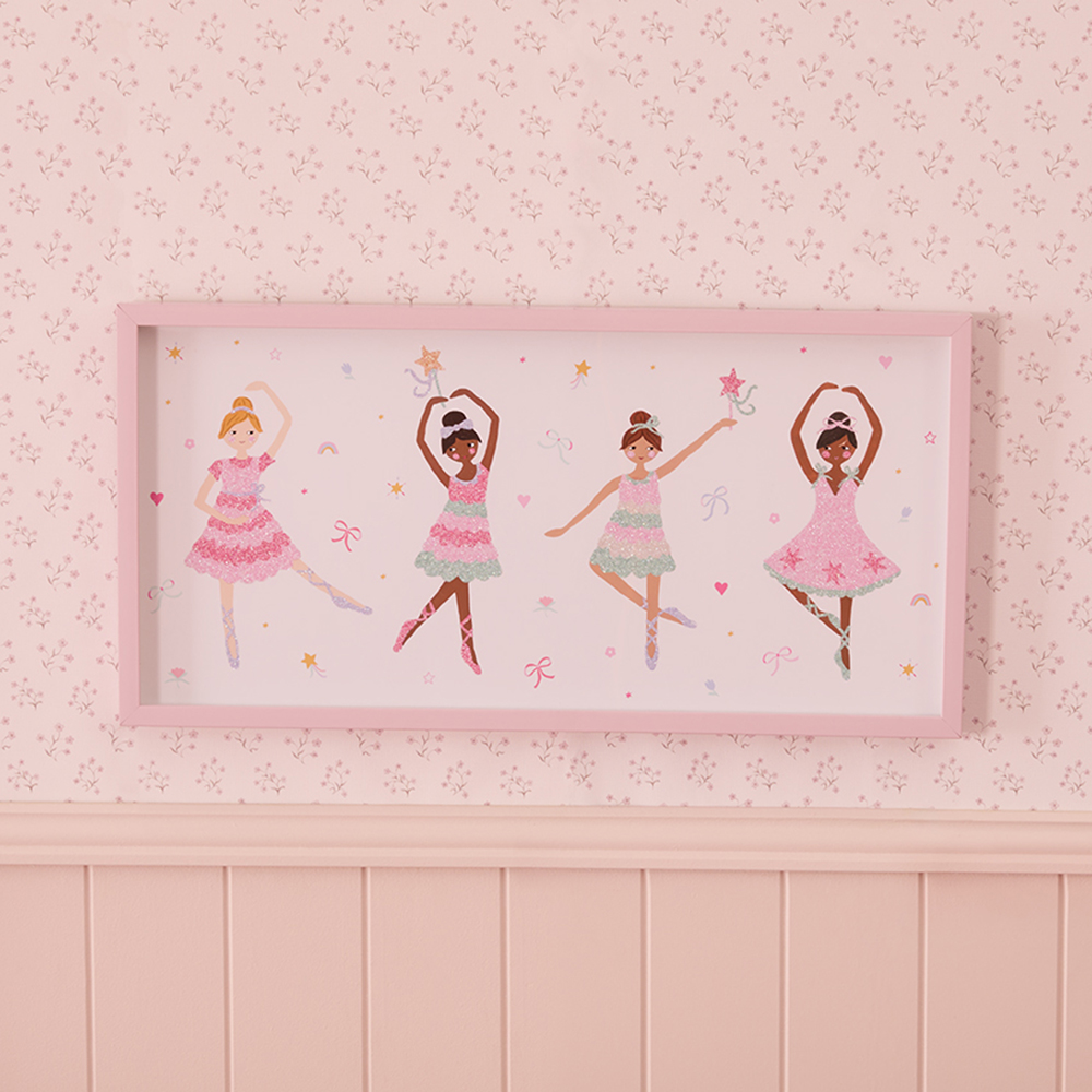Adairs Kids - Ballet Dancers Wall Art | Adairs