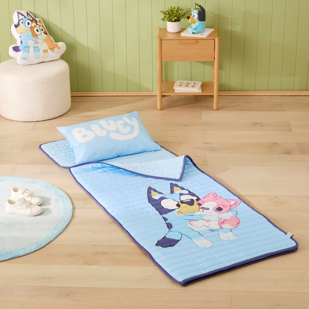 Adairs Kids - BBC Bluey & Friends Sleeping Bag | Adairs