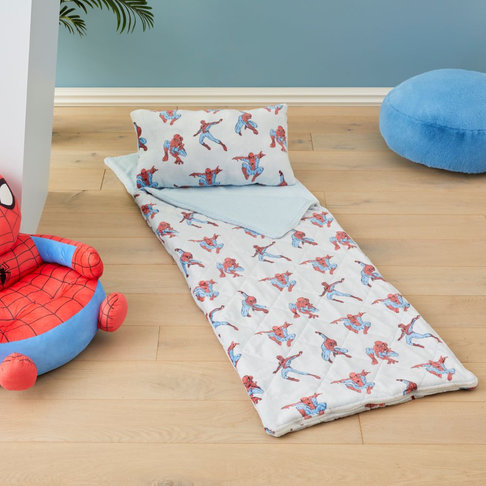 Adairs Kids - Spider-Man Spider Sense Ultra Soft Sleeping Bag | Adairs