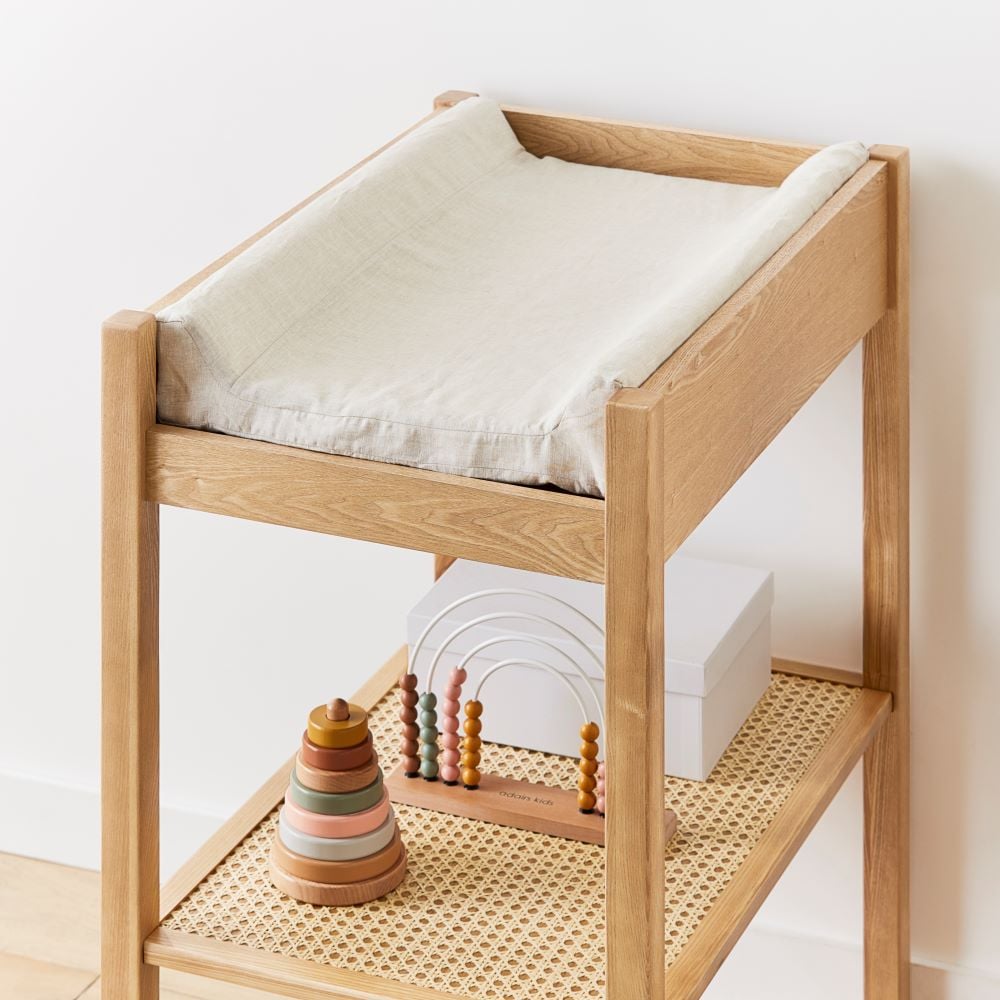 Adairs Baby - Vintage Washed Change Pad Linen Cover | Adairs