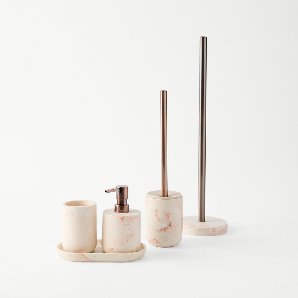 Orion Natural Marble Bathroom Accessories | Adairs