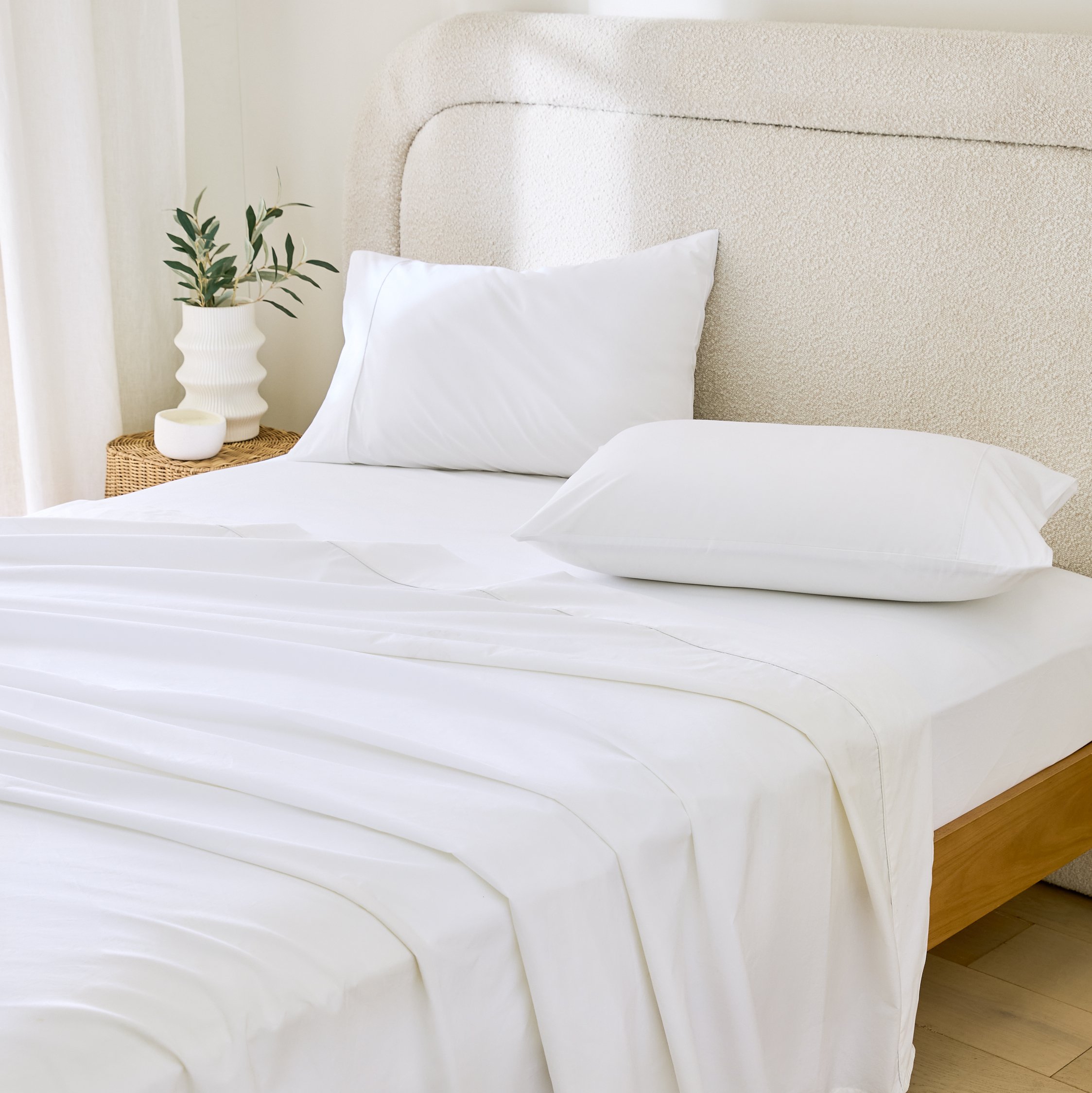 Fresh White Sheet Set | Adairs