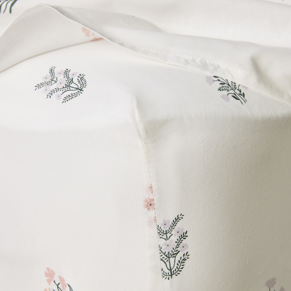 Dainty Floral Printed Percale Sheet Set | Adairs