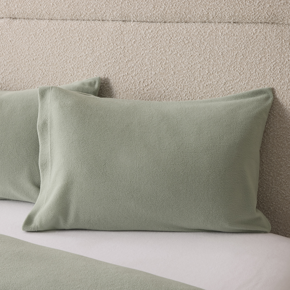 Cloud Eucalyptus Quilt Cover Set | Adairs