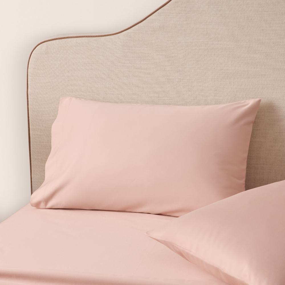 600TC Bamboo Cotton Shell Pink Sheet Set | Adairs
