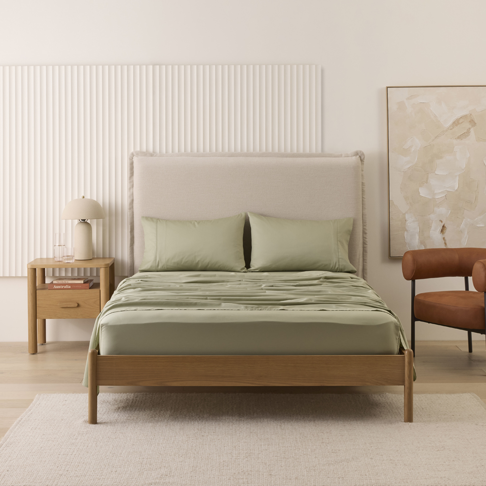 Worlds Softest Cotton Fern Sheet Set | Adairs