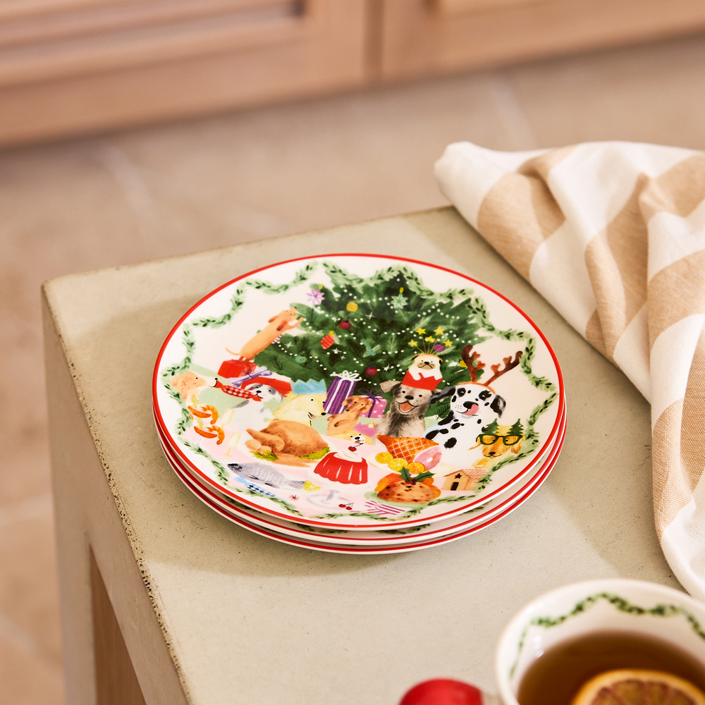 Dashing Dogs Plate | Adairs