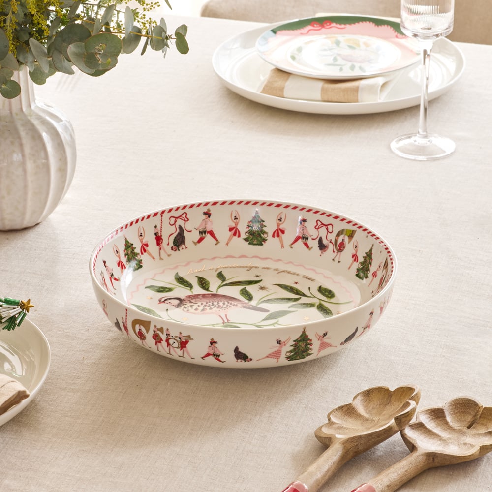 12 Days of Christmas Serving Bowl | Adairs