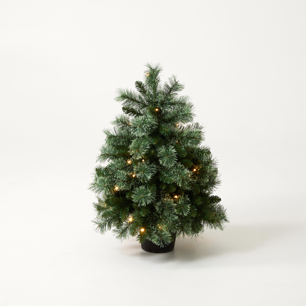 Potted Pine Cashmere LED Christmas Tree | Adairs