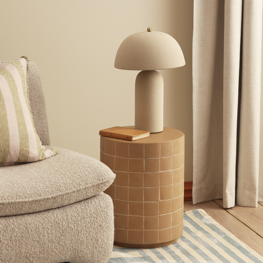 Nola Hazelnut Side Table | Adairs