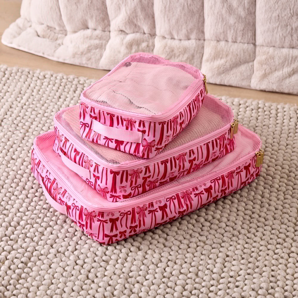 Bow Travel Storage Bags Set of 3 | Adairs