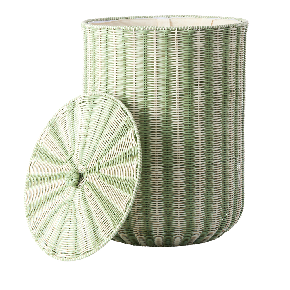 Rye Green Laundry Basket | Adairs