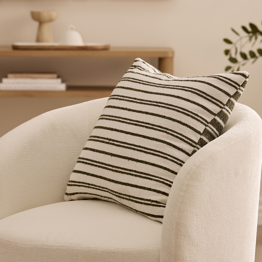 Brooke Forest Boucle Cushion | Adairs