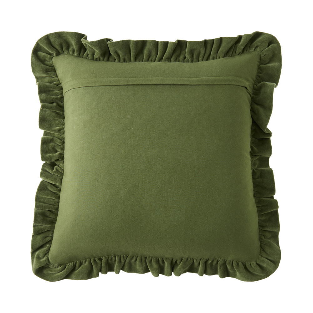 Alaina Green Floral Cushion | Adairs