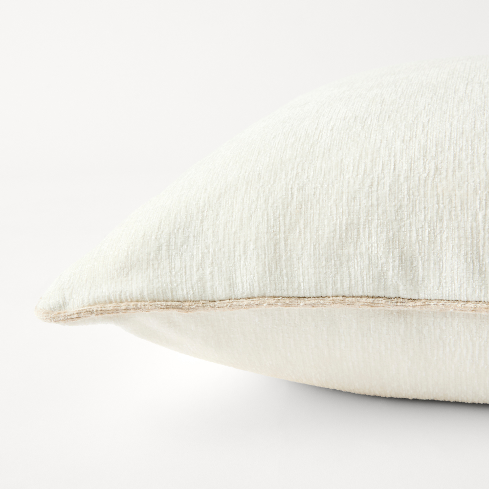 Adeline White Cushion | Adairs