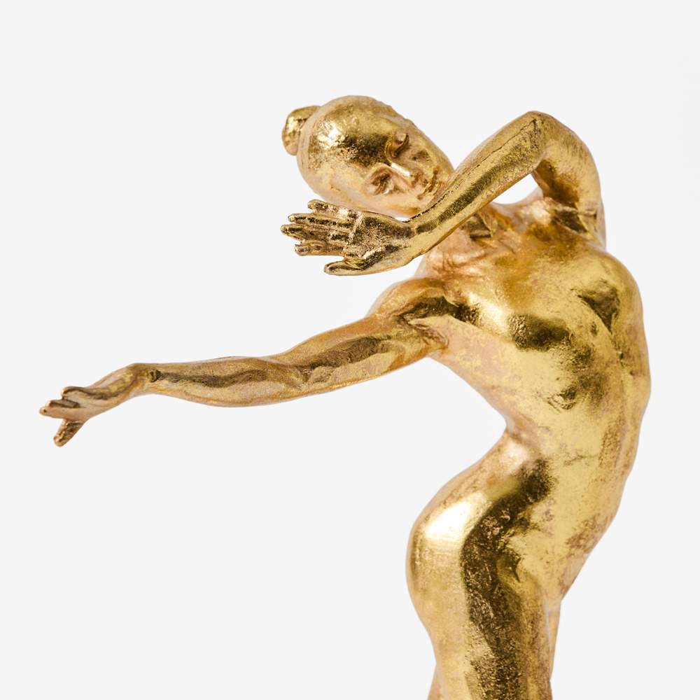 Grace Gold Dancer Statue | Adairs