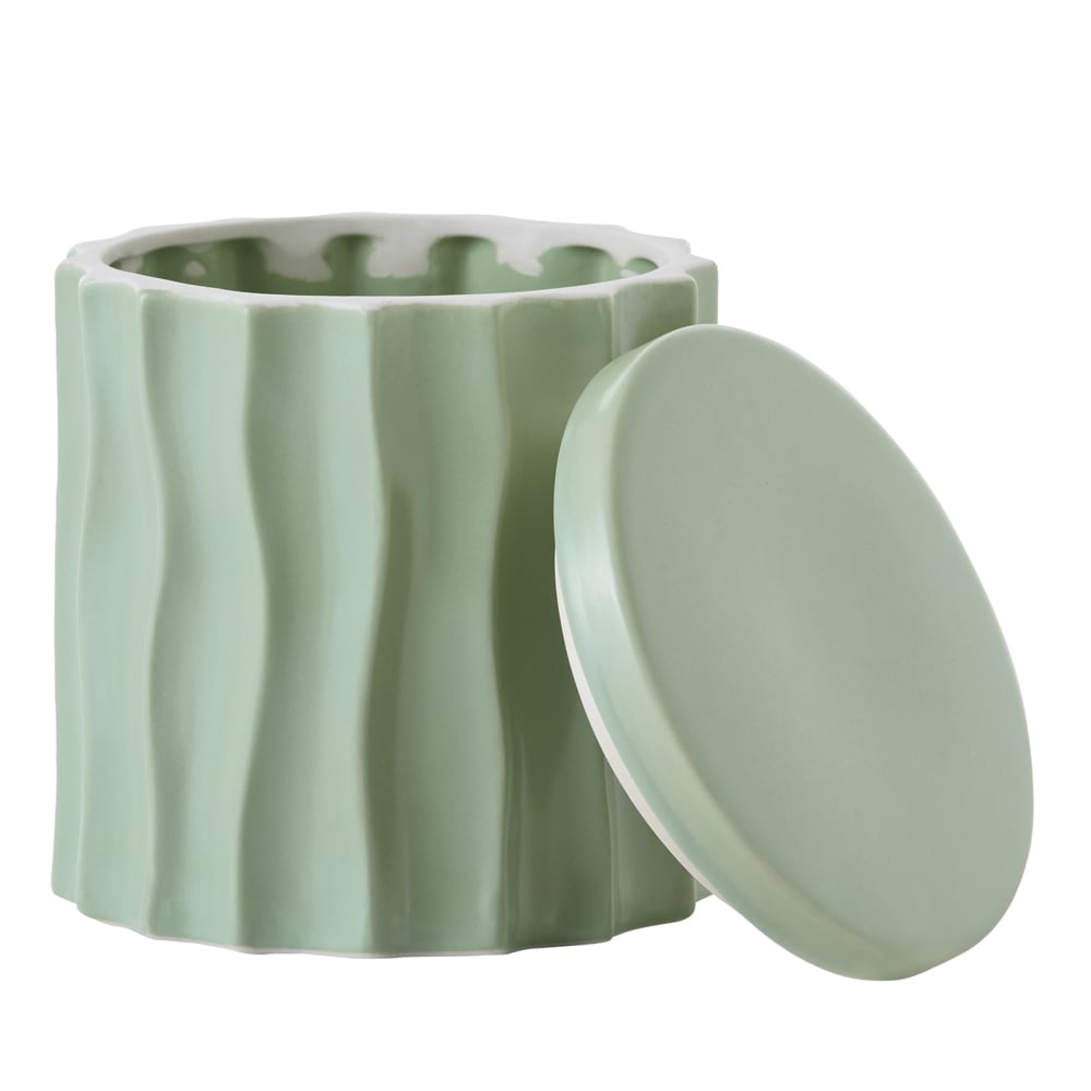 Pinto Green Matte Canister | Adairs
