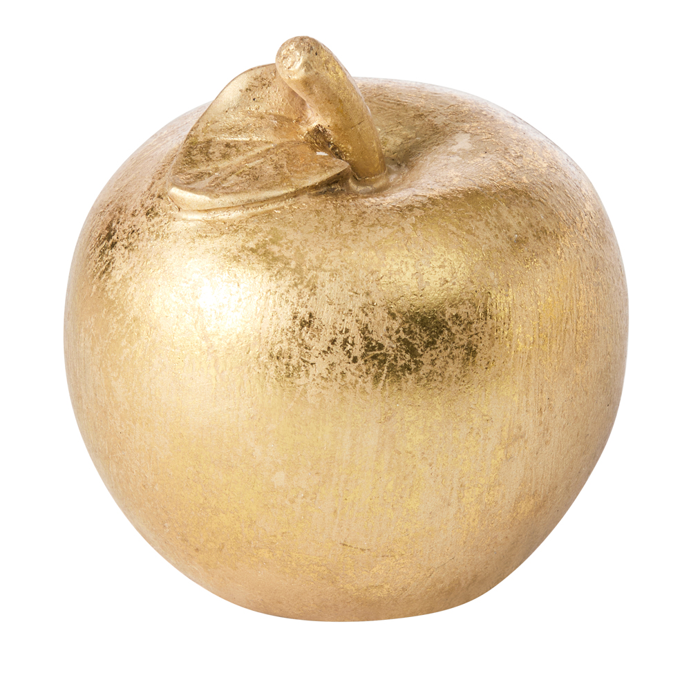 Gold Apple Sculpture | Adairs