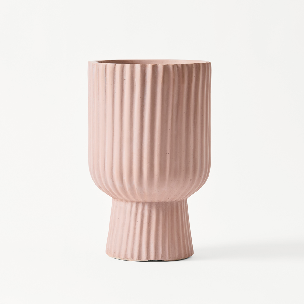 Apollo Blush Pink Indoor & Outdoor Pot | Adairs