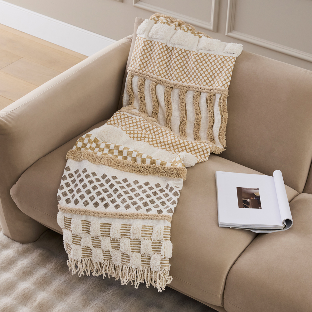 Felix Naturals Tufted Throw | Adairs