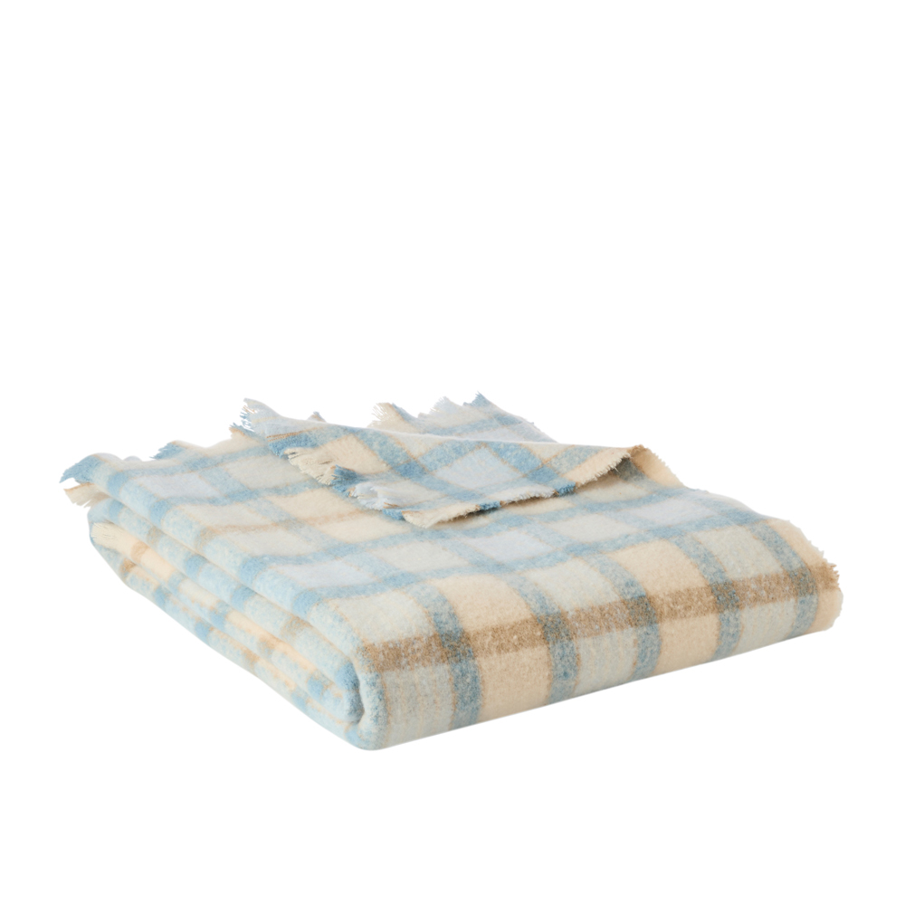 Michigan Flinders Check Blanket | Adairs