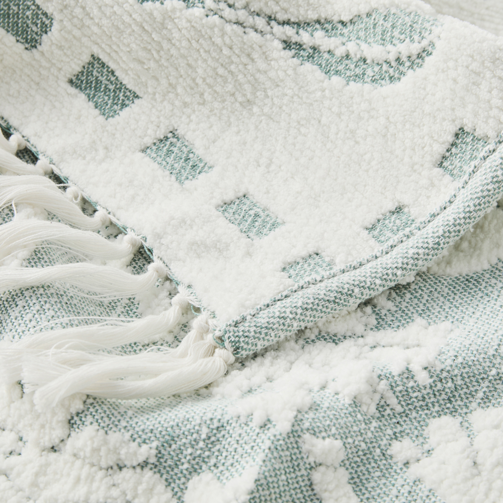 Nori Blue Throw | Adairs