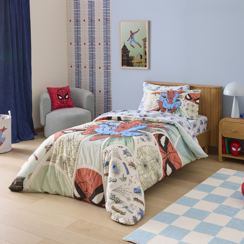 Adairs Kids - Marvel The Adventures of Spider-Man Multi Quilted Quilt ...