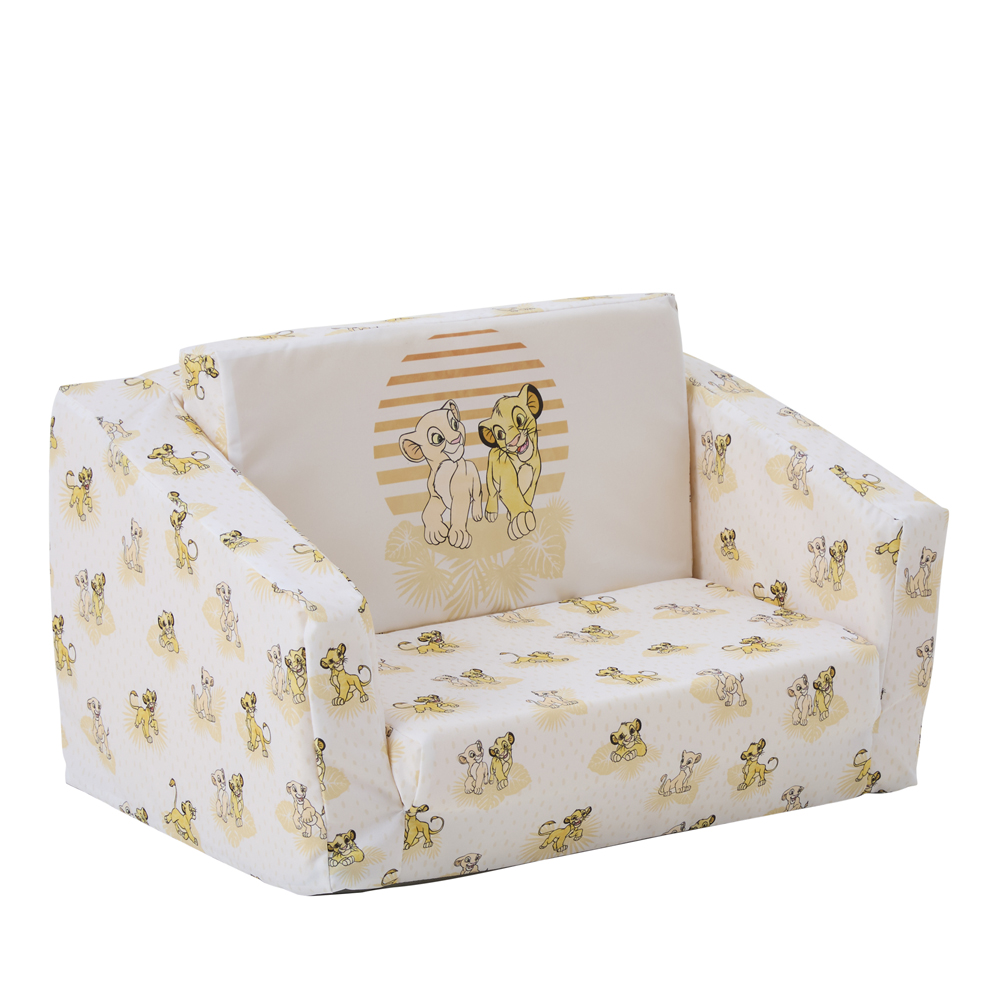 Adairs Kids - Disney The Lion King Simba & Nala Flip Out Sofa | Adairs