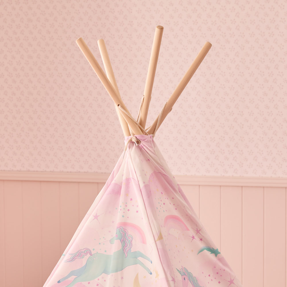 Adairs Kids - Rainbows & Unicorns Teepee | Adairs
