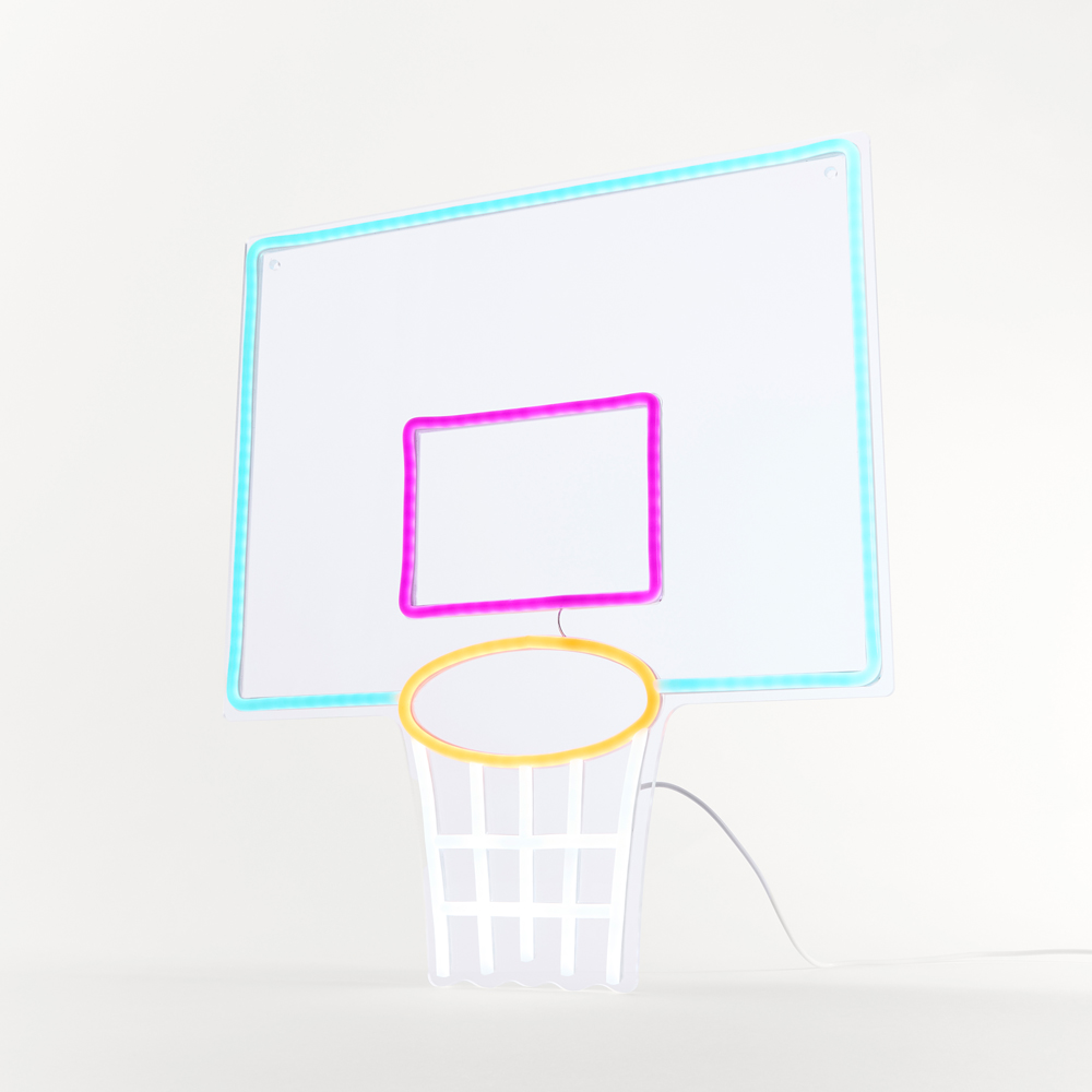 Adairs Kids - Basketball Hoop Neon Light | Adairs