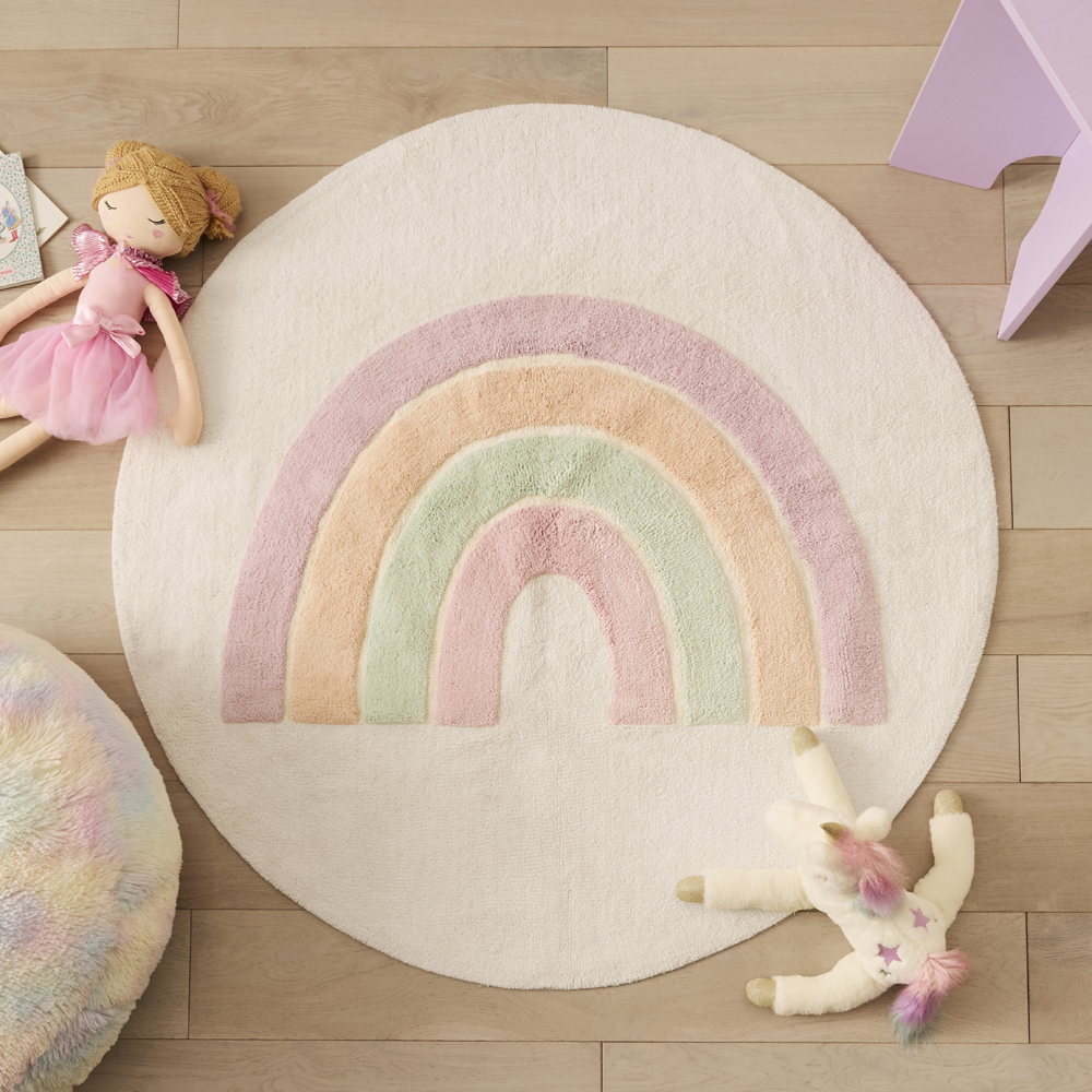 Adairs Kids - Rainbow Rug | Adairs
