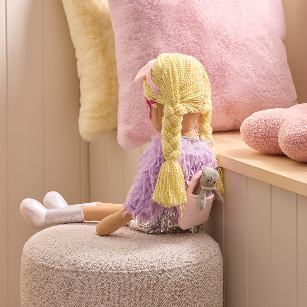 Adairs Kids - Super Star Silver Snuggle Friend | Adairs