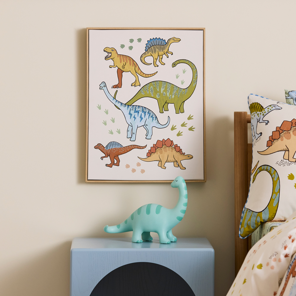 Adairs Kids - Dino Walk Wall Art | Adairs
