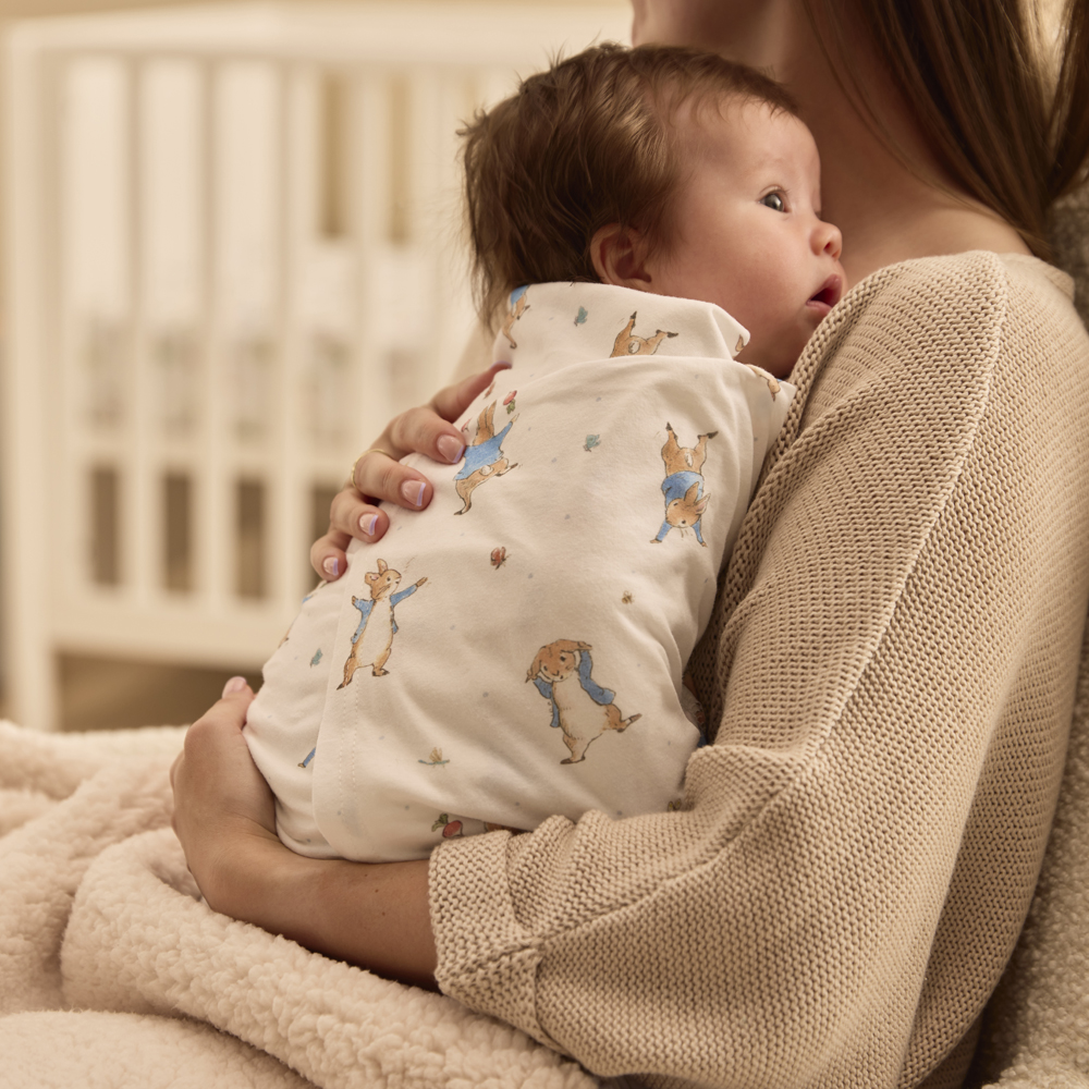 Adairs Kids - Peter Rabbit Muslin Swaddles 2pk | Adairs