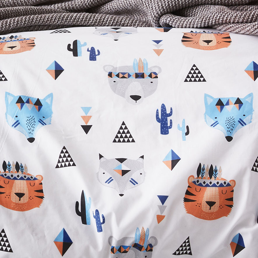 Aztec Animals Quilt Cover Set | Adairs