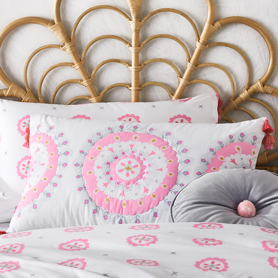 Mimi Quilted Multi Quilt Cover Set | Adairs