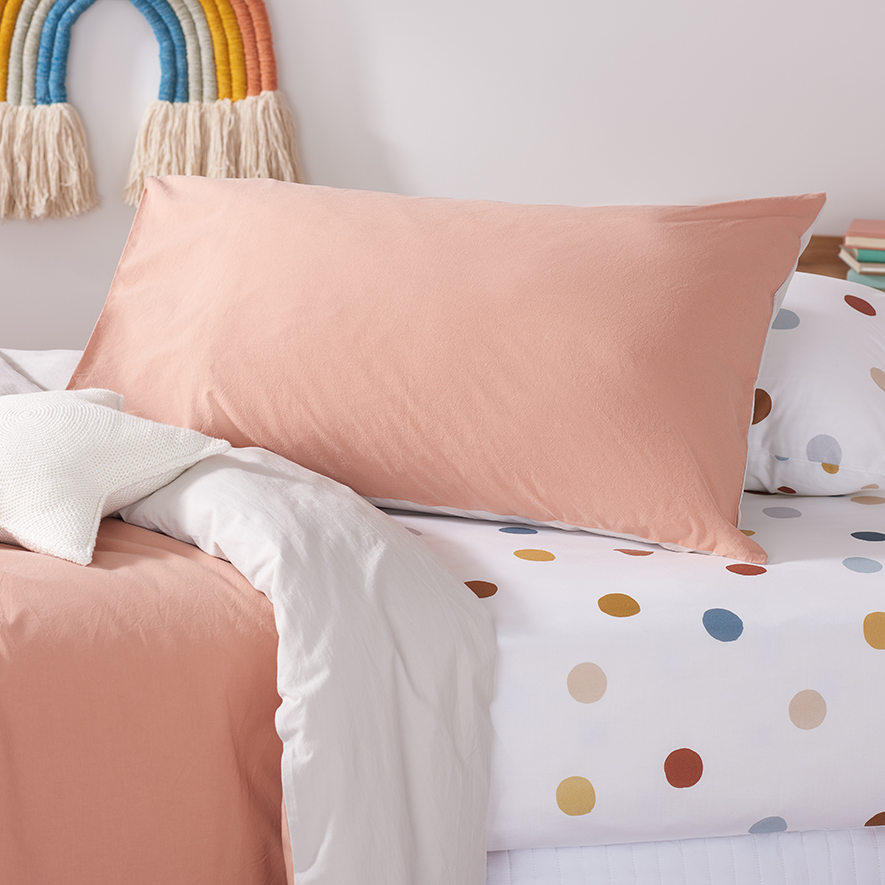 Stonewashed Cotton Nutmeg Duvet Cover Set | Adairs