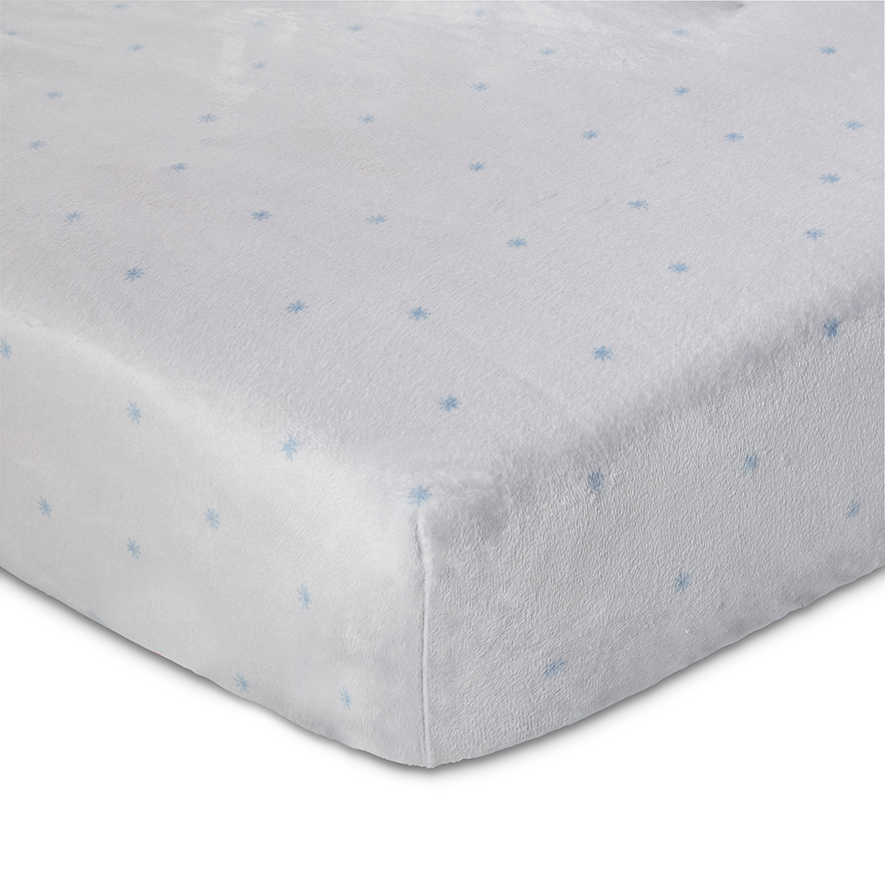 Super Soft Velour Penguin Sheets in Grey | Adairs