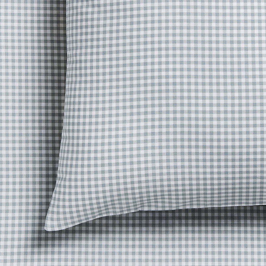 Fleur Harris Sage Gingham Combo Sheet Set | Adairs