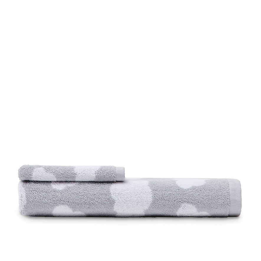 Adairs Kids - Cloud Grey Towel Range | Adairs