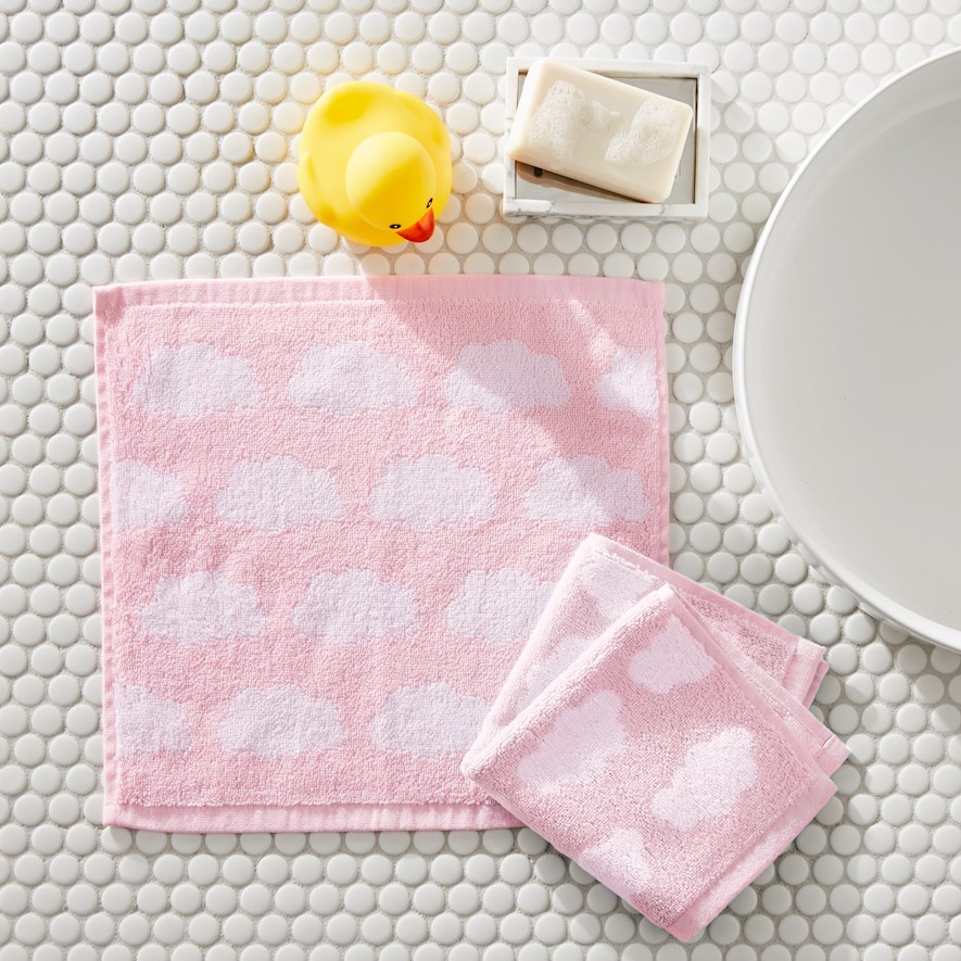 Cloud Sage Face Washers 2 Pack | Adairs