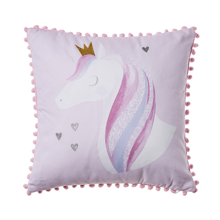 Designer Unicorn Princess Cushion | Adairs