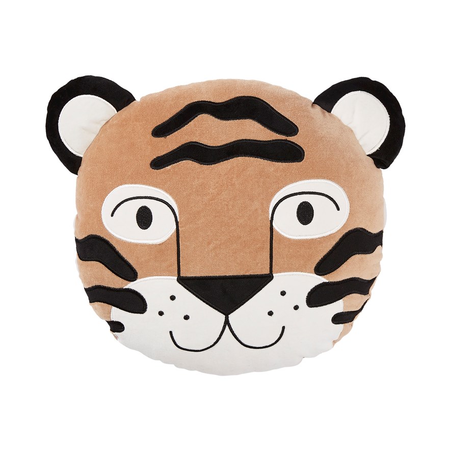 Adairs Kids - Happy Tiger Classic Cushion | Adairs